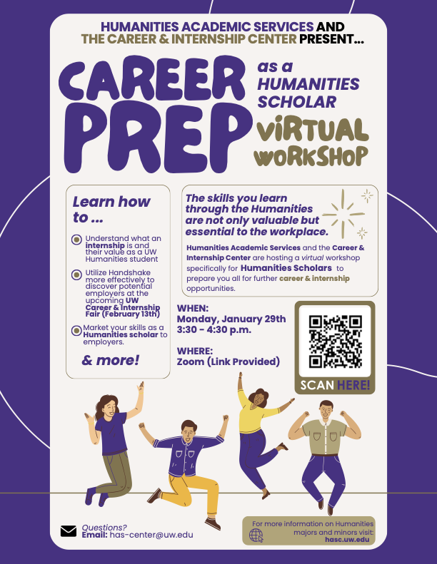 Career Prep as a Humanities Scholar | Humanities Academic Services Center